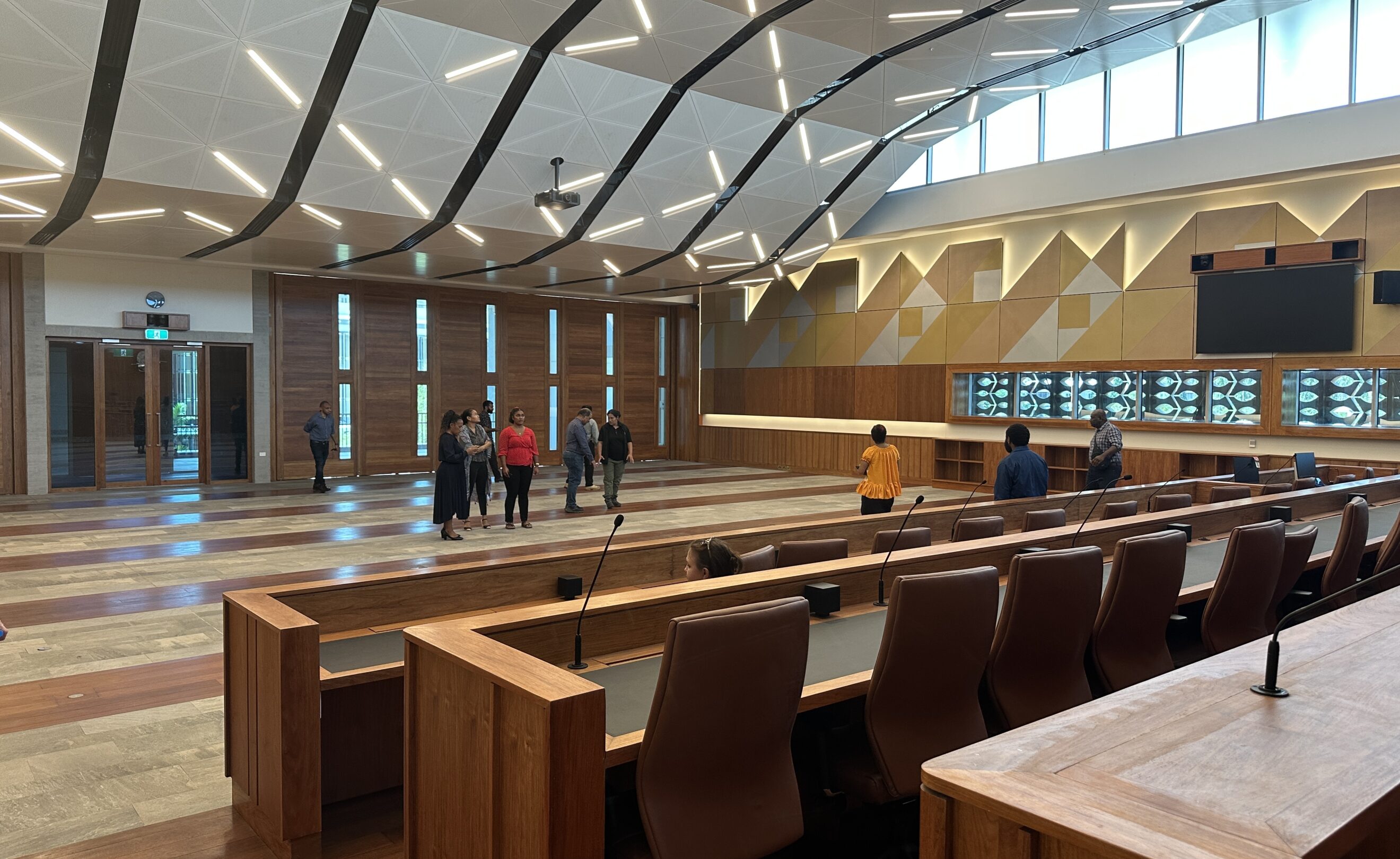 The Grand Opening of the Waigani National Courts Complex in… | PTW