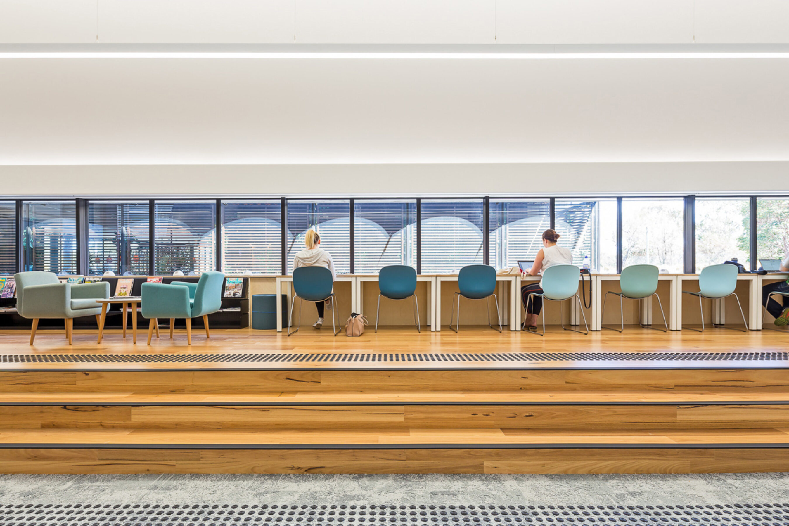 Eastgardens Library Interior Fitout | PTW